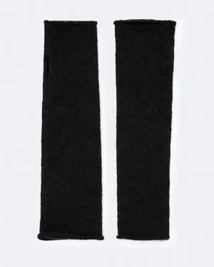 ALLSAINTS Innes Mohair-blend Armwarmers - Black