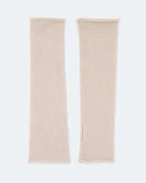 ALLSAINTS Innes Mohair-blend Armwarmers - Brown