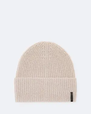 ALLSAINTS Nea Mohair-blend Cuffed Beanie - Brown