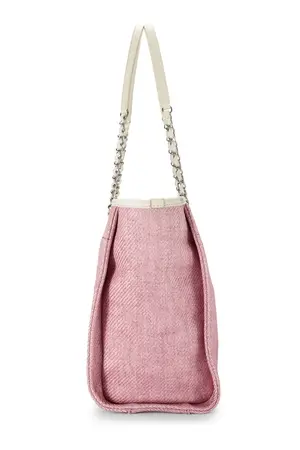 Chanel Raffia Deauville Shopping Tote