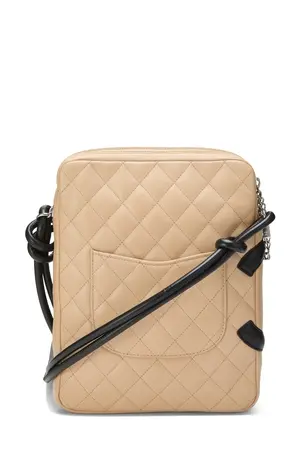 Chanel Quilted Calfskin Cambon Shoulder Bag