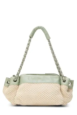 Chanel Woven Lax Accordion Bag