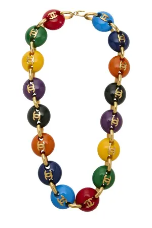 Chanel Multicolor Resin Candy Necklace - Multi