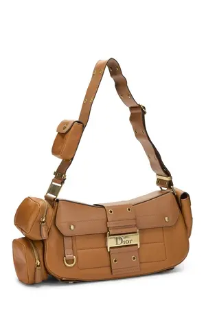 Dior Leather Street Chic Columbus Shoulder Bag