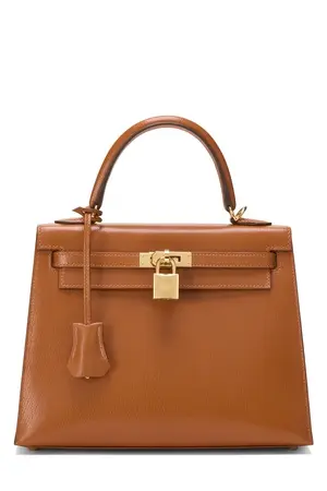 Hermès Chevre Chamkila Kelly Sellier 25 - Apricot