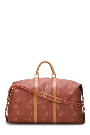 LOUIS VUITTON Orange Cup Boston Bag