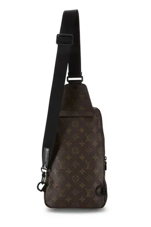 LOUIS VUITTON Monogram Macassar Avenue Sling