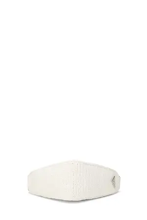 Prada Raffia Triangle Shoulder Bag