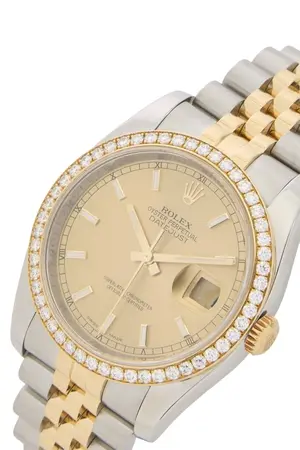 Rolex Datejust Diamond Bezel 116243