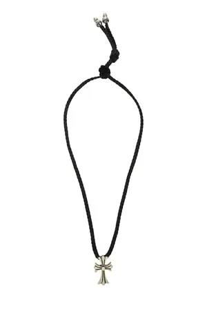 Chrome Hearts Sterling Cross Pendant Necklace - Silver