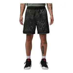 JORDAN Sport Dri-fit Printed Diamond Shorts - Black