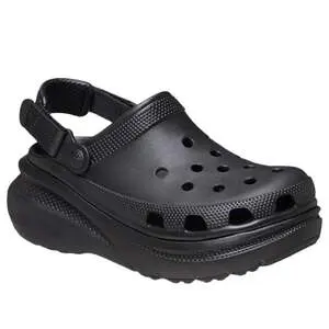 CROCS New Crush Dynamic Puff Classic Clogs - Black