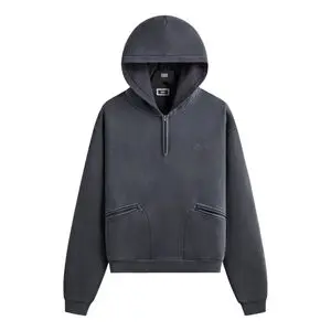 Kith Wilder Quarter Zip Hoodie - Void