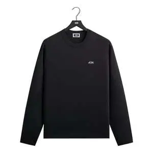 Kith Long Sleeve Alex Boxy T-shirt - Black