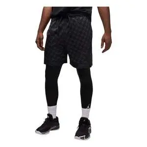 JORDAN Sport Dri-fit Printed Diamond Shorts - Black