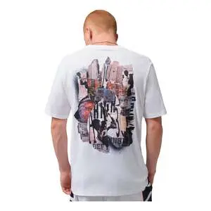 JORDAN Sport Dri-fit T-shirt 'white Black