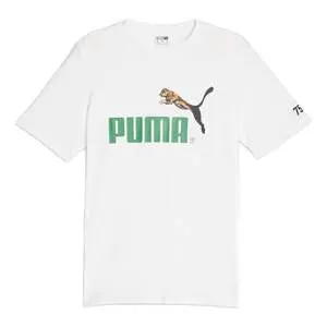 PUMA Classics No.1 Logo T-shirt - White