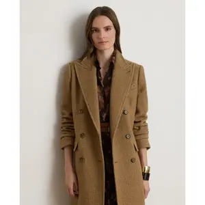Ralph Lauren Double-breasted Herringbone Coat