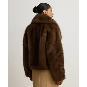 Ralph Lauren Faux-fur Shawl-collar Coat