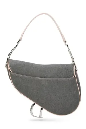 Dior Denim Saddle Bag