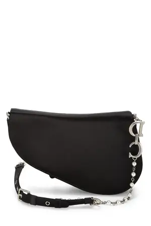 Dior Satin Saddle Crossbody