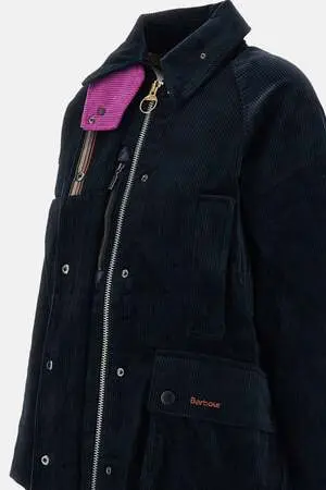 Barbour X Paul Smith Giacca Beaufort In Velluto A Coste