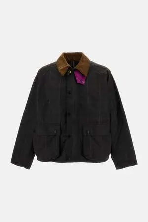 Barbour X Paul Smith Giacca Cerata - Brown
