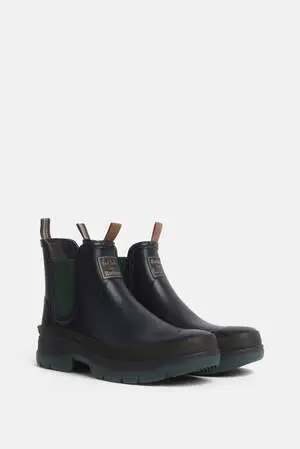 Barbour X Paul Smith Chelsea Wellington Boots - Blue