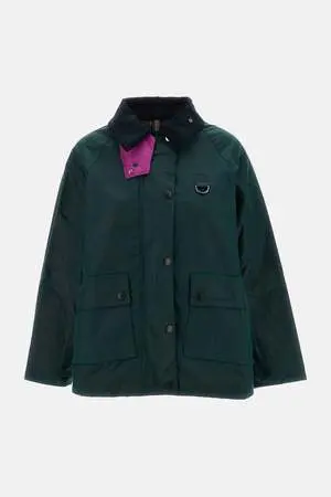 Barbour X Paul Smith Giacca Spey Wax - Verde