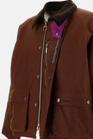 Barbour X Paul Smith Giacca Transport Wax - Brown