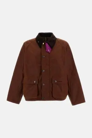 Barbour X Paul Smith Giacca Transport Wax - Marrone