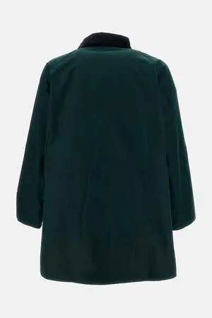 Barbour X Paul Smith Giacca Gamefair Wax - Verde