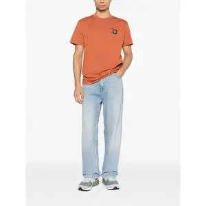 Stone Island T-shirts & Vests T-shirts - Orange