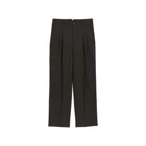 AMI Paris Grey Trousers Tailored Trousers - Gray