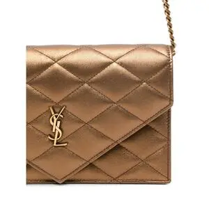 Saint Laurent Satchels & Cross Body Bags - Brown