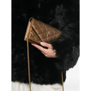 Saint Laurent Satchels & Cross Body Bags - Brown