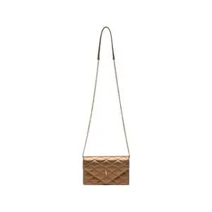 Saint Laurent Saint Laurent Brown Satchels & Cross Body Bags Women Brown