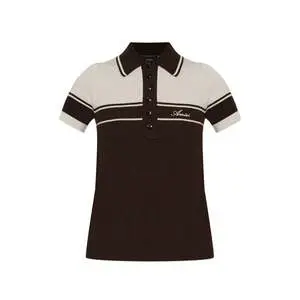 Amiri Tops Polo Tops - Brown