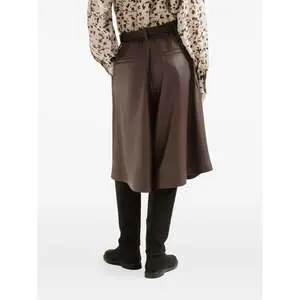 Brunello Cucinelli Shorts Leather & Faux Leather Shorts
