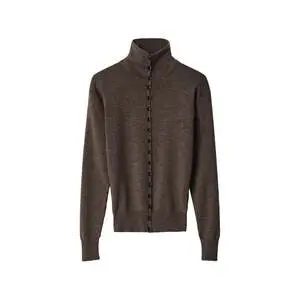 LEMAIRE Tops Cardigans - Brown