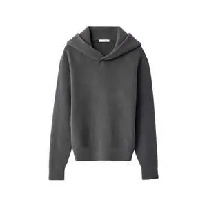 LEMAIRE Grey Sweaters & Knitwear Hoodies - Gray