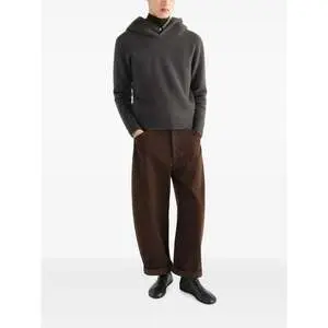 LEMAIRE Grey Sweaters & Knitwear Hoodies