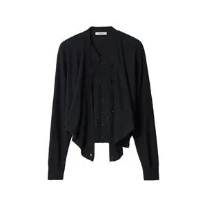 LEMAIRE Knitwear Cardigans - Black