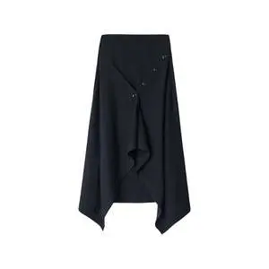 LEMAIRE Skirts Asymmetric & Draped Skirts - Black