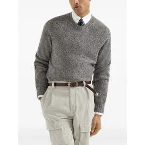 Brunello Cucinelli Grey Sweaters & Knitwear Jumpers