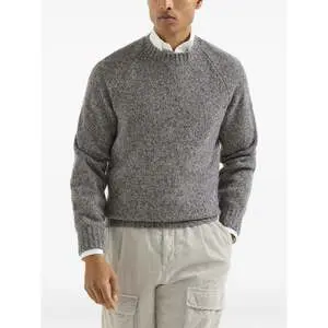 Brunello Cucinelli Grey Sweaters & Knitwear Jumpers