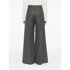 Brunello Cucinelli Grey Trousers Palazzo Pants