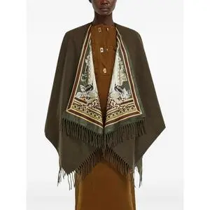 FERRAGAMO Jackets Capes & Ponchos - Green