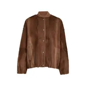 Brunello Cucinelli Jackets Faux Fur & Shearling Jackets - Brown