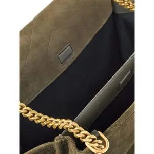 Saint Laurent Shoulder Bags - Green